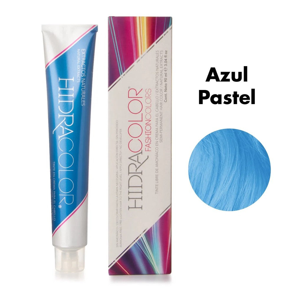 HIDRACOLOR FASHION PASTEL BLUE COLOR – Beauty Express